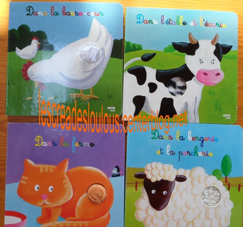 sur le thème de la ferme : nos livres